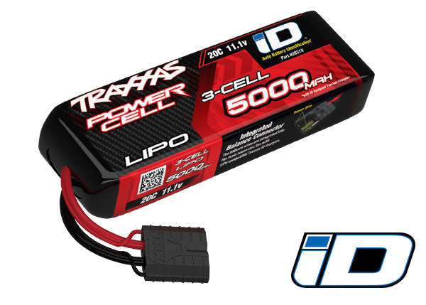 Traxxas 5000mAh 11.1v 3-Cell 20C LiPo Battery (2831X) – Aeroport Hobby ...